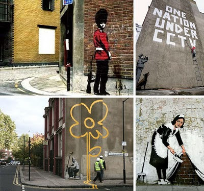 Art Design: Banksy Graffiti Art Galleries Part 2