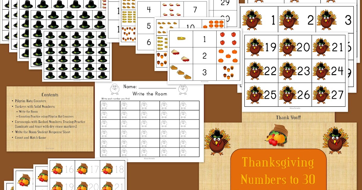 The Lower Elementary Cottage: Thanksgiving Math and Literacy Centers