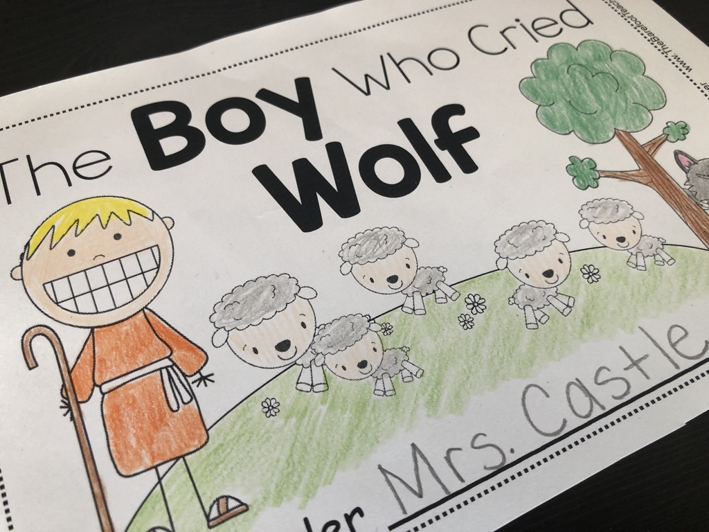 The Boy Who Cried Wolf Activities & Other Fables {Plus, a FREE download ...