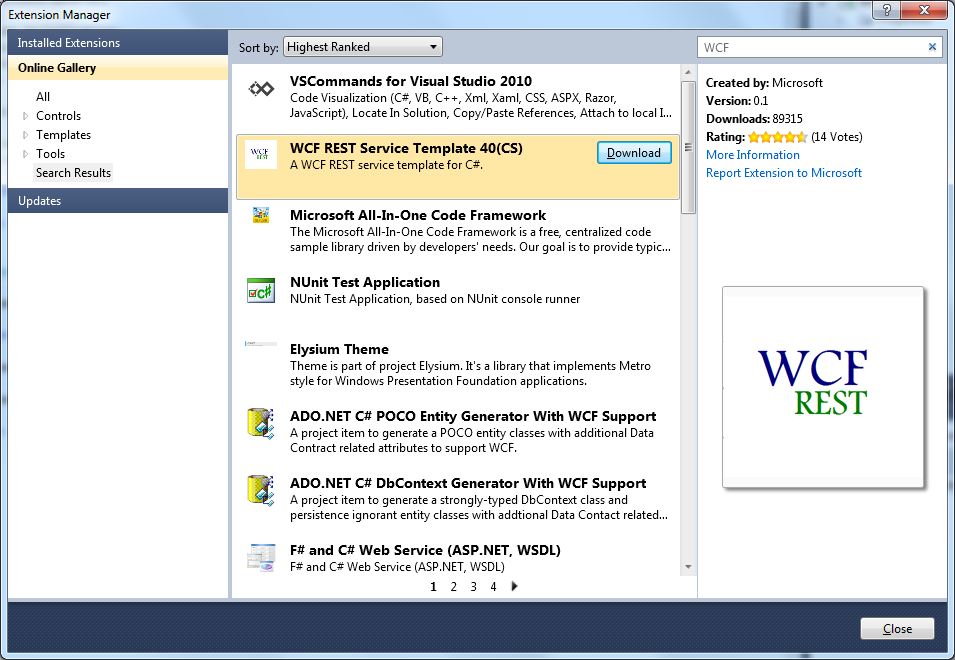 Web and Beyond: WCF : A Simple WCF REST (3) - Use WCF REST template Web and Beyond: WCF : A Simple WCF REST (3) - Use WCF REST template