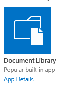 Sharepoint Document Library Icon