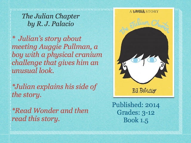 Young Adult Reading Machine: The Julian Chapter by R. J. Palacio