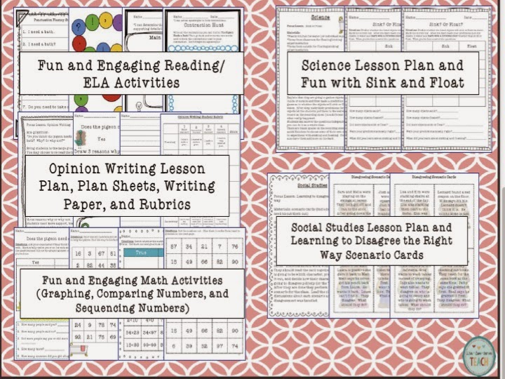 The Best of Teacher Entrepreneurs: The Pigeon Needs a Bath! Complete ...