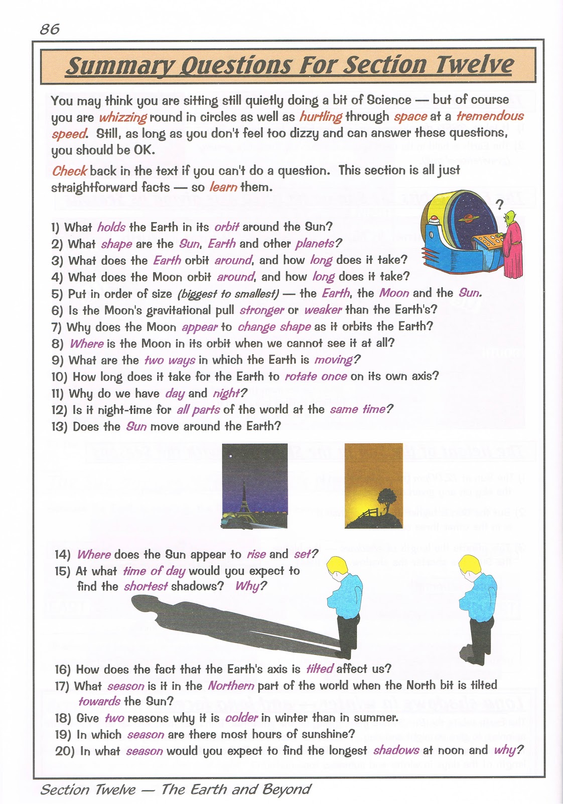 Science Blog For Andalucia School Summary Questions For The Solar System science-blog-for-andalucia-school-summary-questions-for-the-solar-system