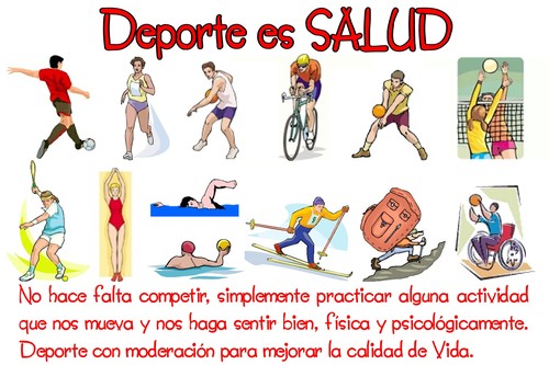 Ejercicio Físico y Salud: EL DEPORTE ES SALUD