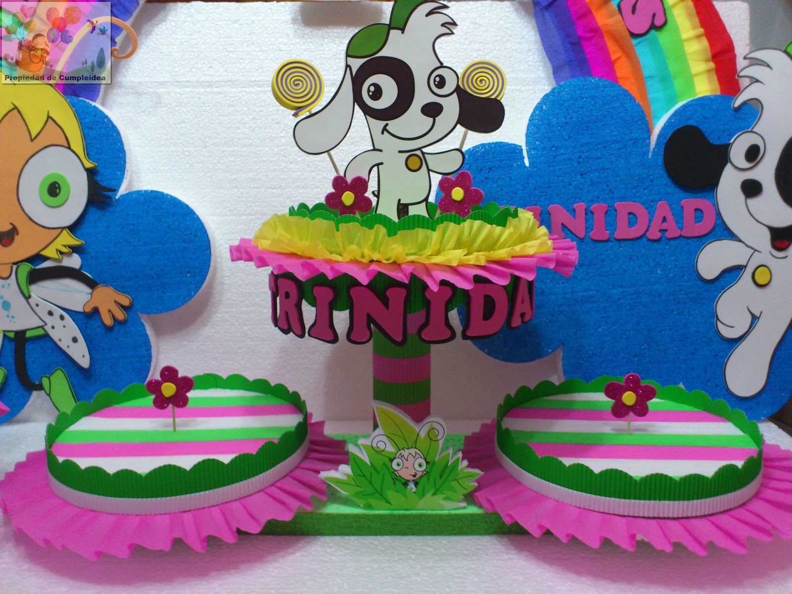 Decoración de fiesta de cumpleaños de Doki - Imagui