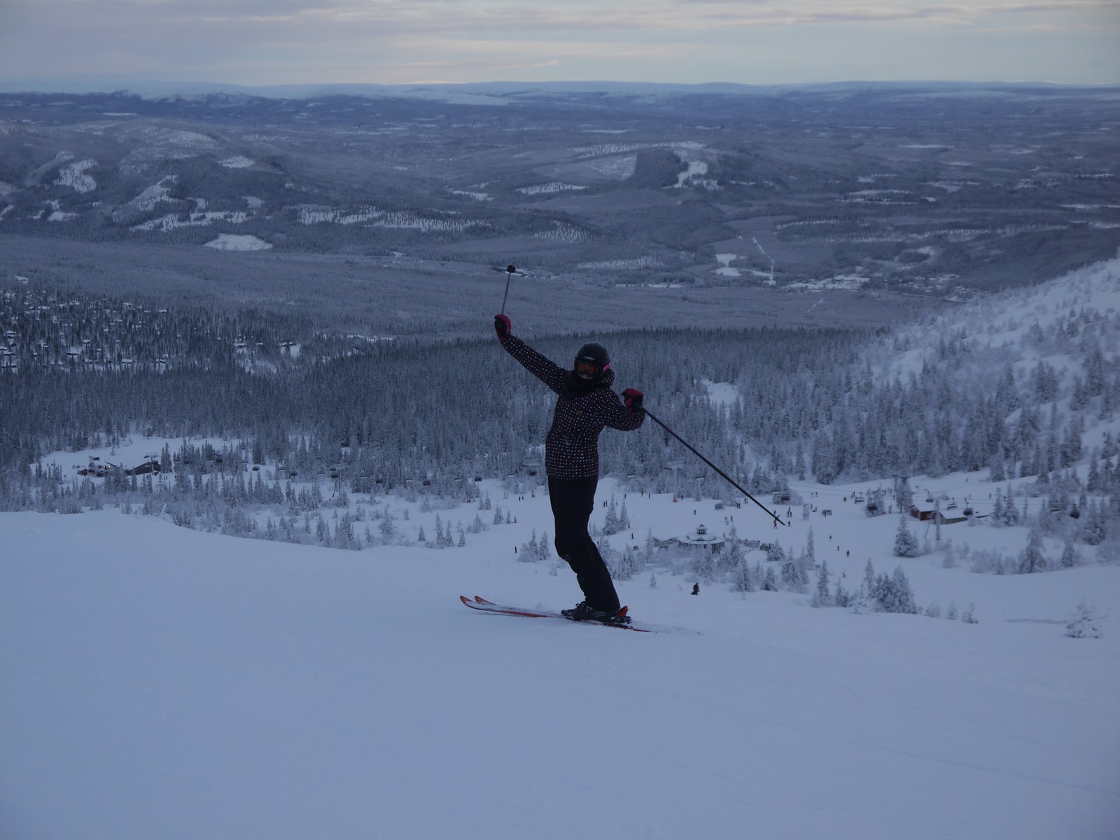 Skiing in Trysil, Norway - S/Y Dolphin Dance