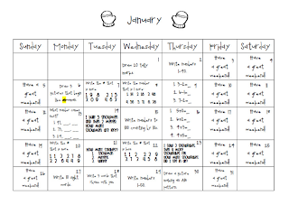 Homework Calendars and a FREEBIE | Mrs. Black's Bees