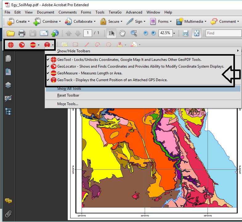 إضافة مجانية ومهمة تجعل برنامج ال pdf مثل ال Arcmap - هى Geopdf | المنتدى العربي لنظم المعلومات ...