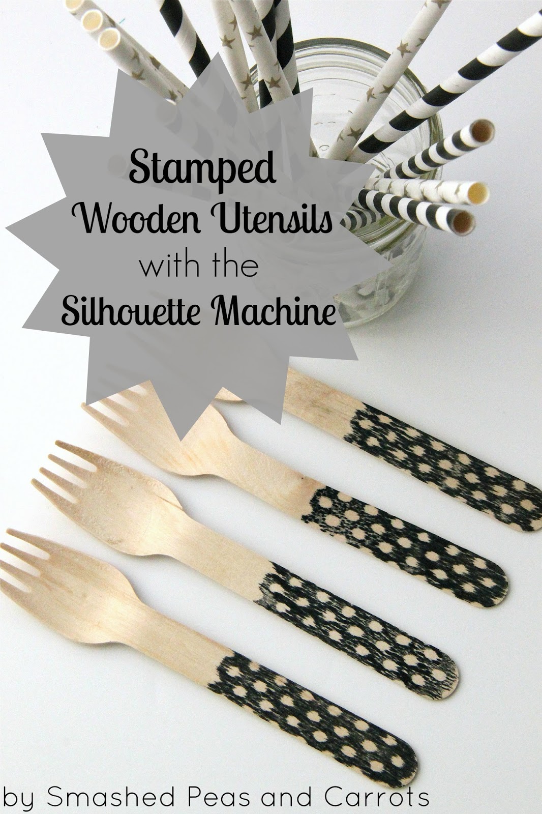 TUTORIAL: Stamped Wooden Utensils with the Silhouette Machine and ...