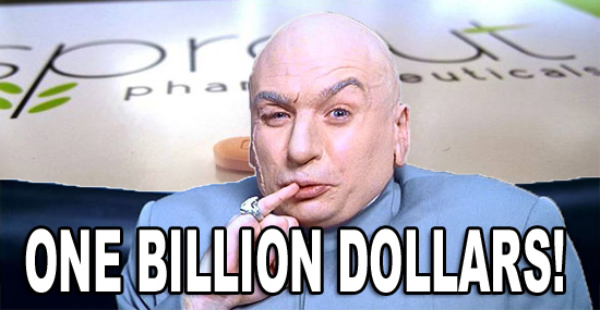 Pharma Marketing Blog: One Billion Dollars! O Valeant! Sung to tune of O Canada!