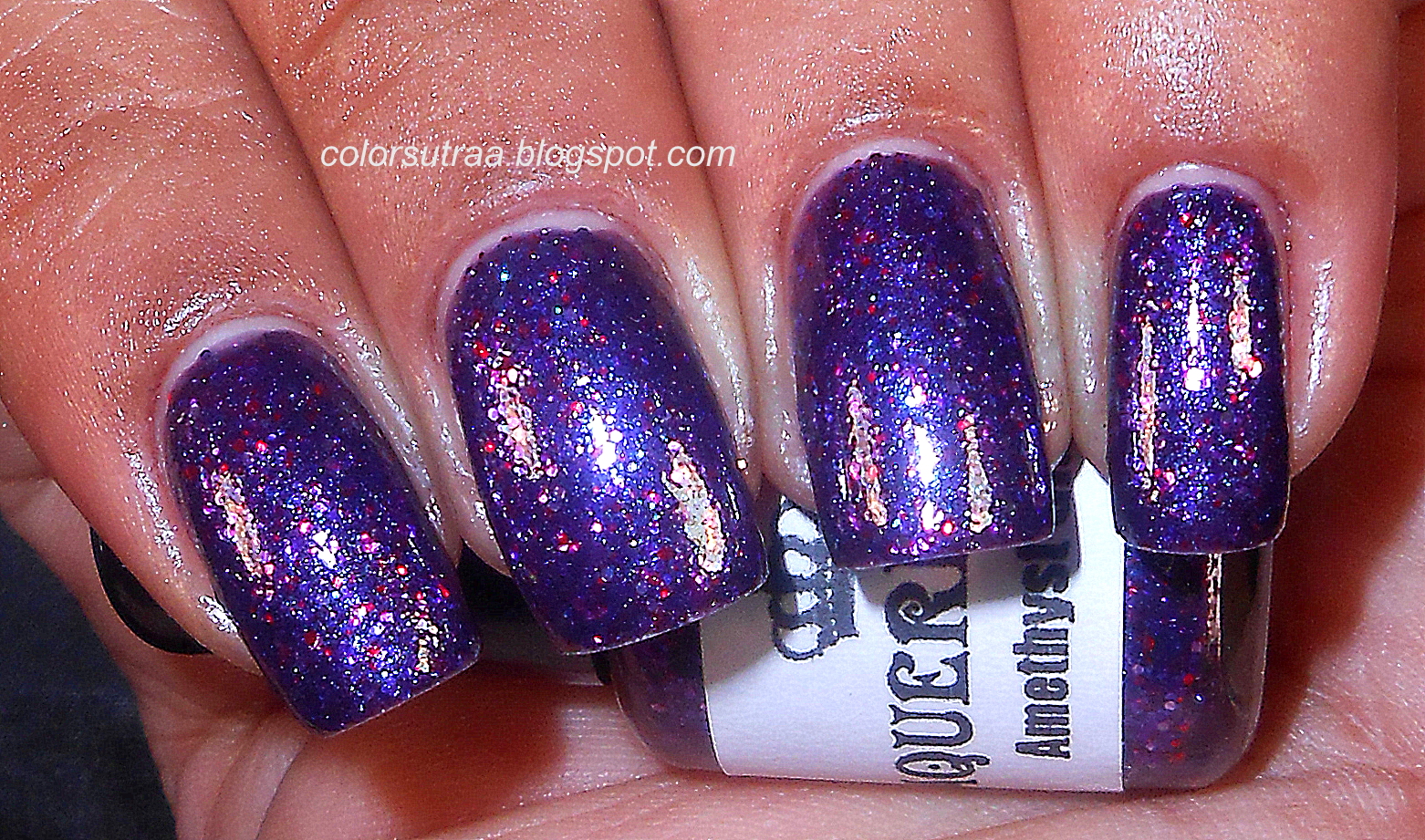 LAQUERLICIOUS UNITY : Amethyst Glaze, Supreme Queen and Glamorously Sassy - ColorSutraa