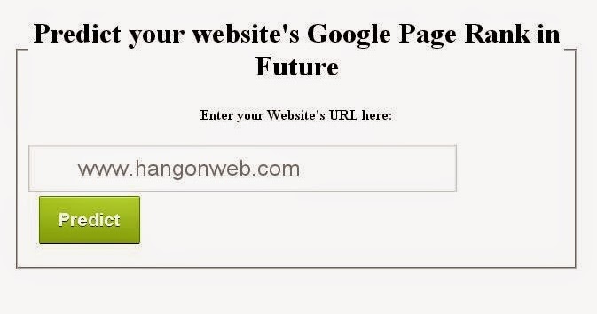 How To Check Future Page Rank Of Your Blog | HangOnWeb - IBM BPM Tutorials,SAIL MT,SEO,Best ...