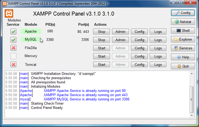 Membuat Database dan Table MySQL Menggunakan PhpMyAdmin