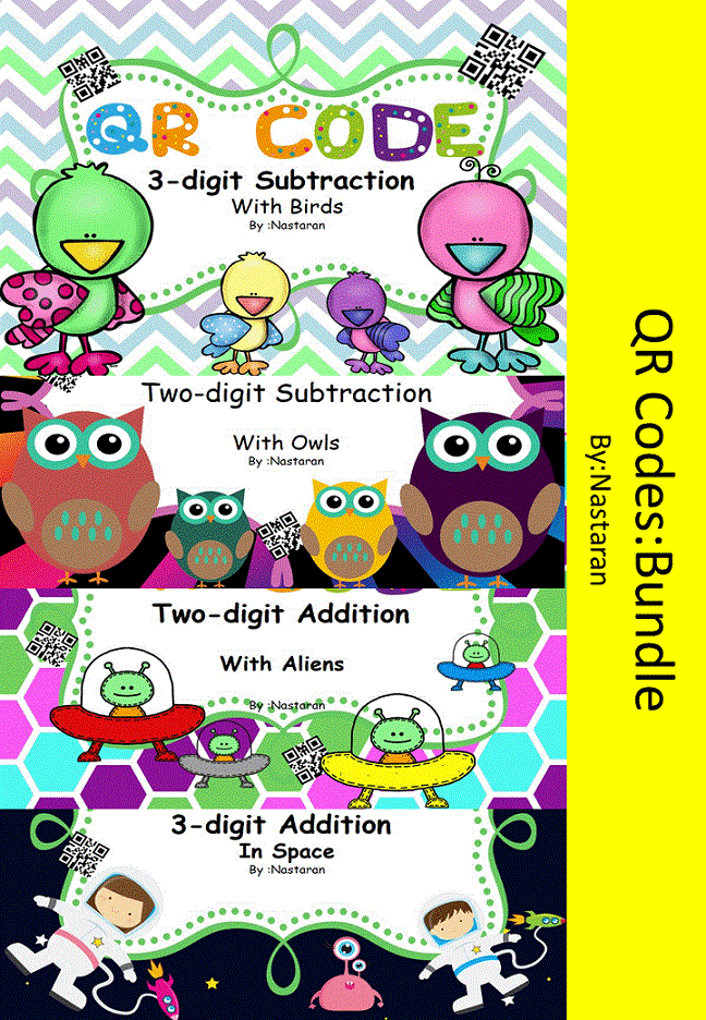 The Best of Teacher Entrepreneurs: QR CODE:Addition And Subtraction