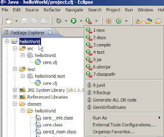 (Clojure) Making Eclipse, CounterClockWise and Leiningen Sing on Windows