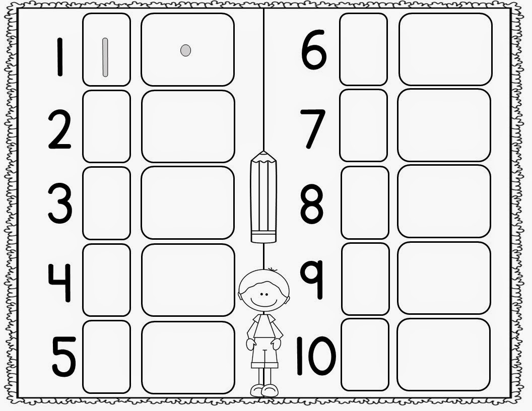 50 KINDERGARTEN NUMBER SENSE WORKSHEETS PDF