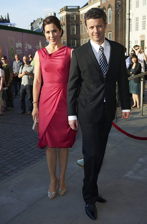 La famille royale au concert