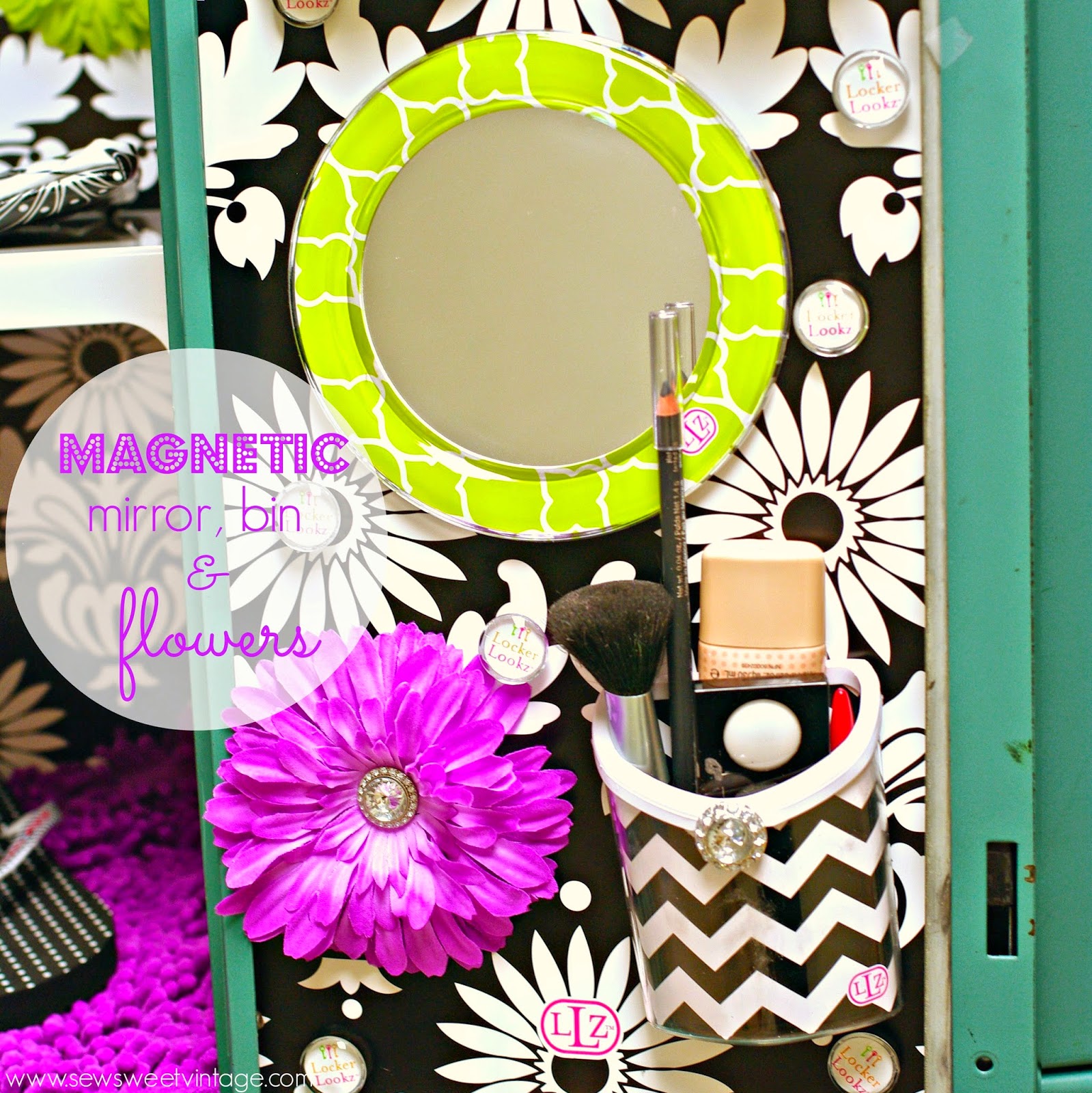Sew Sweet Vintage: LockerLookz locker pretty-up