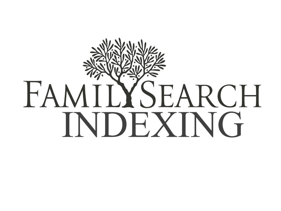 Family Search Indexing - Youth Family Search Indexing - Youth