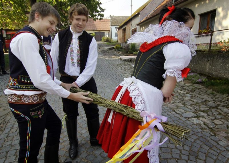 OddFuttos, When The Photos Speak: Czech Easter tradition of beating women with sticks
