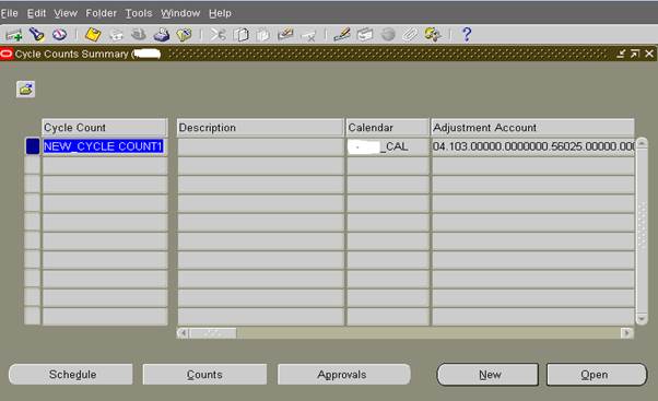 Oracle Applications: Oracle Inventory Cycle Counting Step by Step Process Oracle Applications: Oracle Inventory Cycle Counting Step by Step Process