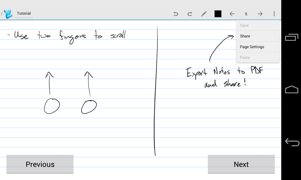 Papyrus - Natural Note Taking ~ Apps do Android