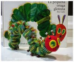 Pequequintis: Actividades del cuento La pequeña oruga glotona