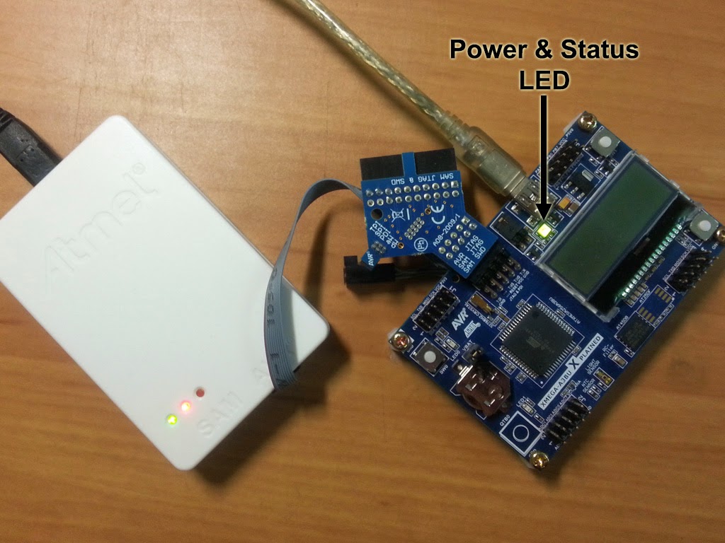 Play with AVR: Simple Blink example for XMEGA (using ASF) Play with AVR: Simple Blink example for XMEGA (using ASF)
