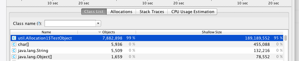Rational Java: Revisiting the First Rule of Performance Optimisation: Effects of Escape Analysis