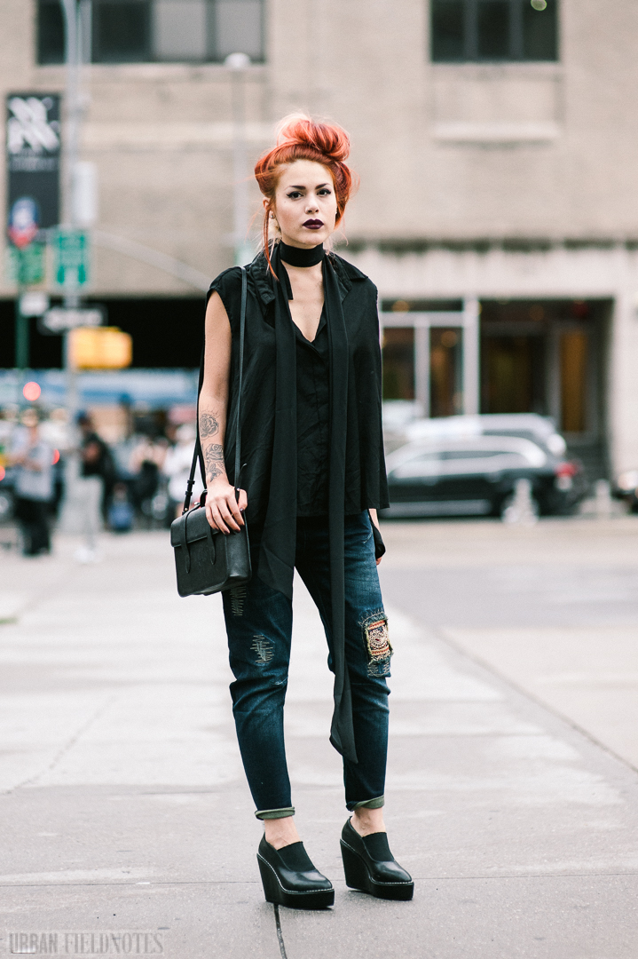 Urban Fieldnotes: New York Street Style: Luanna Perez-Garreaud Urban Fieldnotes: New York Street Style: Luanna Perez-Garreaud