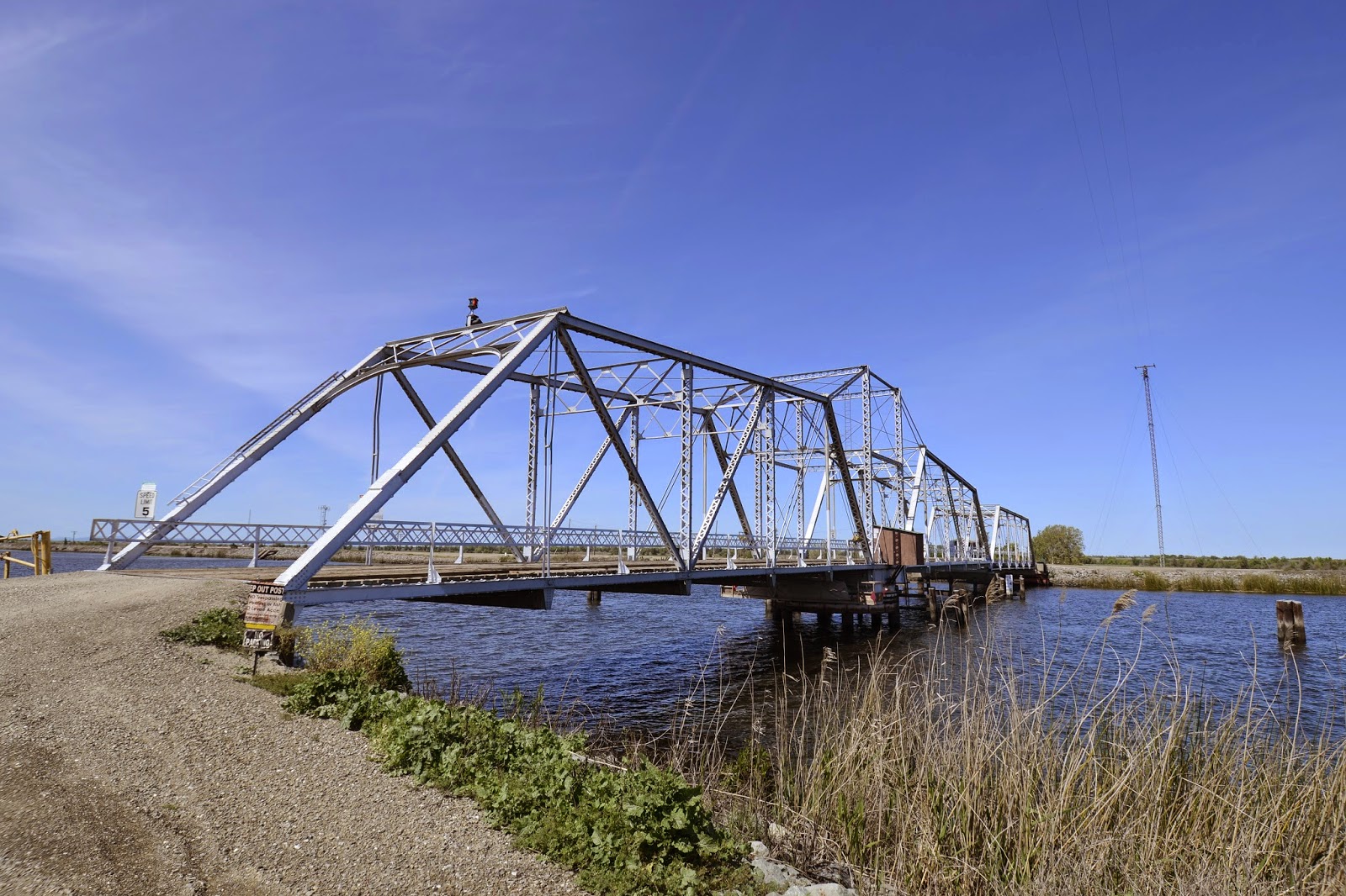 Bridge of the Week: San Joaquin County, California Bridges: South Bacon Island Road Bridge ...