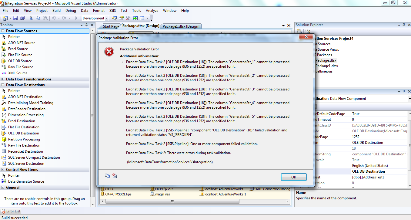 On the Journey to be a SQL Server Professional: SSIS Package Validation ... On the Journey to be a SQL Server Professional: SSIS Package Validation ...
