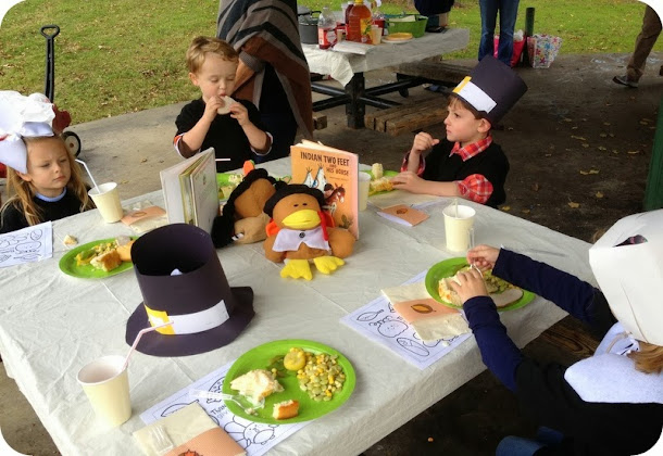 little pumpkin grace: the pilgrims + the native americans {Preschool ...