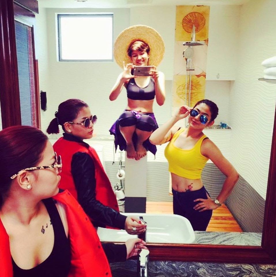 There Myanmar Model - Sandi Myint Lwin, Aye Myat Thu and Thinzar Wint Kyaw | Myanmar Model Girl