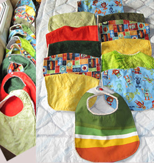 Baberos patchwork - Imagui