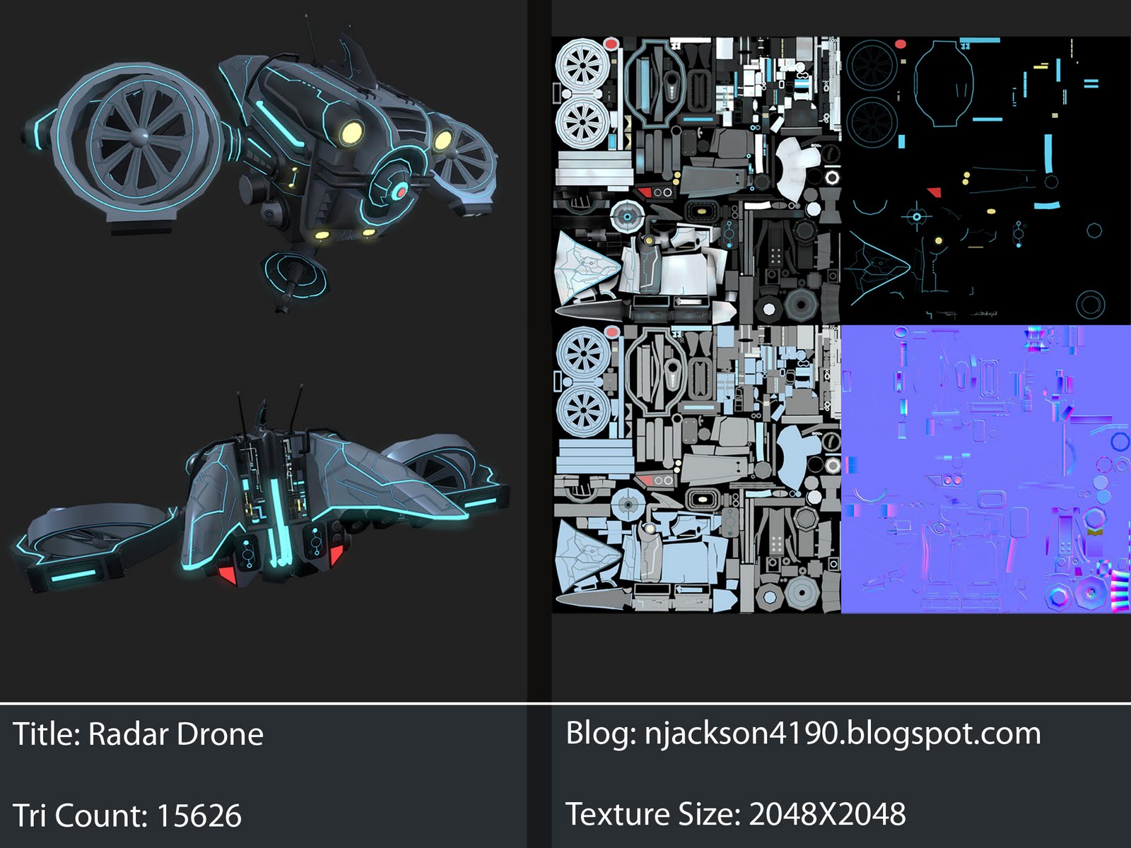 Flying Drones — polycount