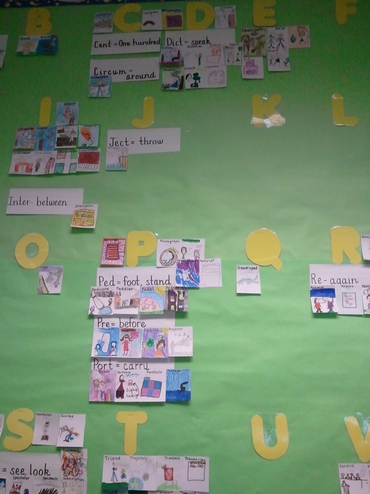 Lighting A Fire My root Word Wall lighting-a-fire-my-root-word-wall