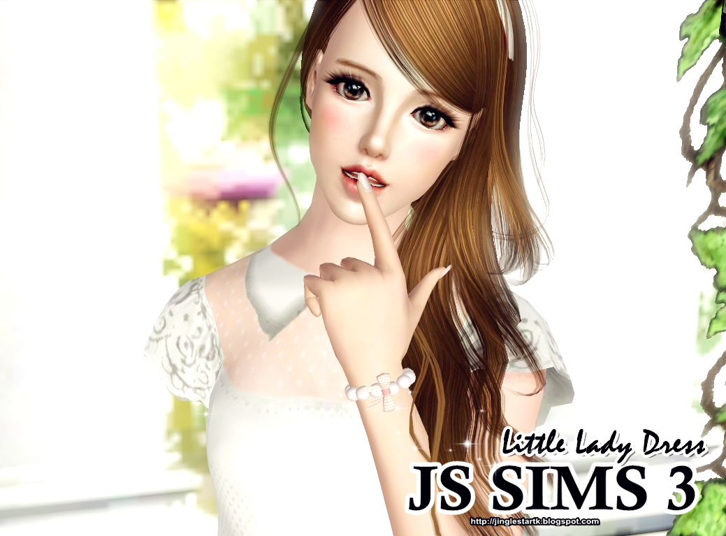 [JS SIMS 3] Little Lady Dress－JS SIMS｜痞客邦