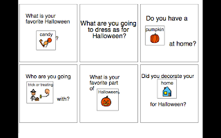 Speech and Language Bubbles: Halloween Language Activites