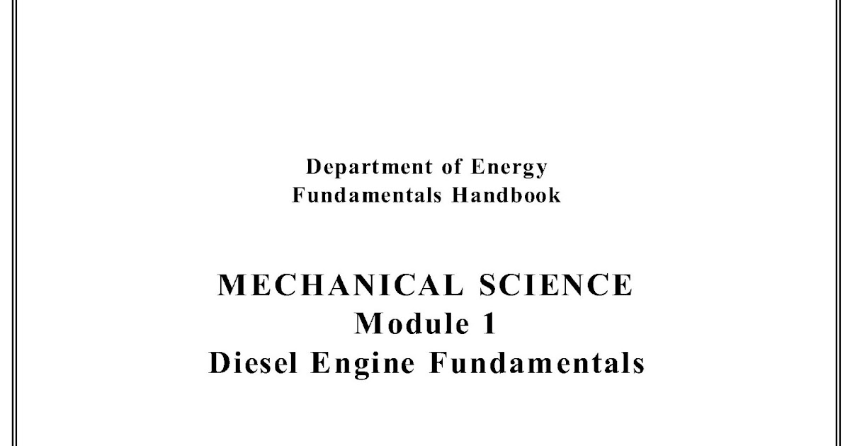 Diesel Engine Fundamentals Marine Notes diesel-engine-fundamentals-marine-notes