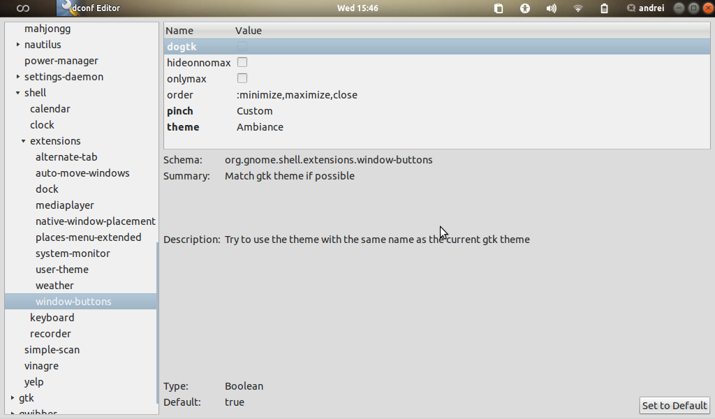 Get Unity-Like Window Buttons On The Top GNOME Shell Bar ~ Web Upd8: Ubuntu / Linux blog