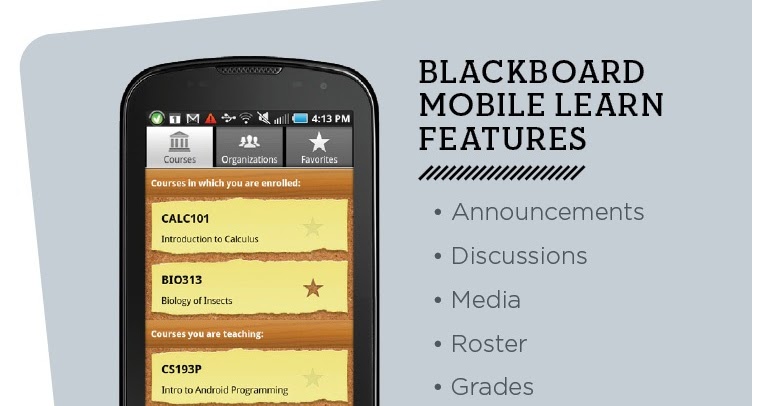 Fairmont Blog: HOW TO use the fairmont blackboard mobile app