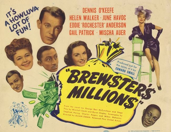 Brewsters Millions (1945 film) - Alchetron, the free social encyclopedia Brewsters Millions (1945 film) - Alchetron, the free social encyclopedia