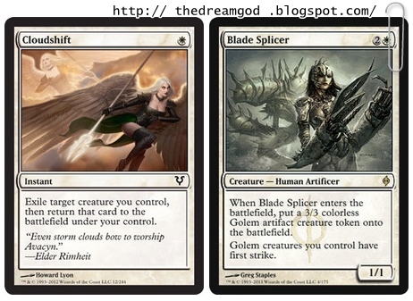 MTG: Cloudshift Golem Deck (Standard 2012)