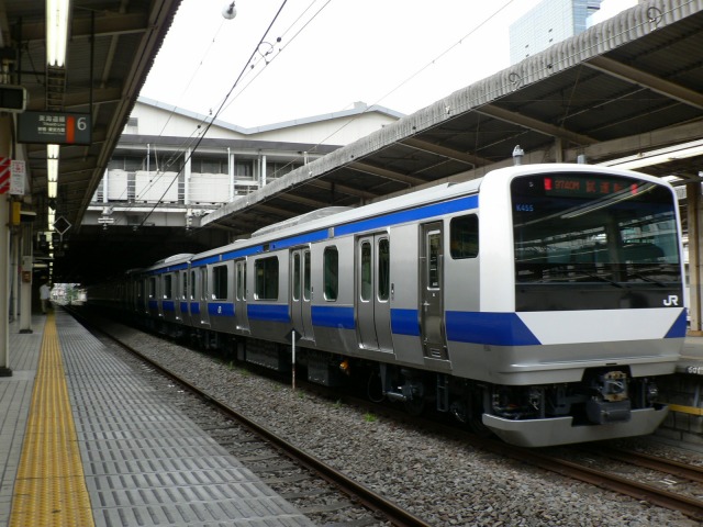 E501.net : E531系K455編成 新造回送（逗子→品川）