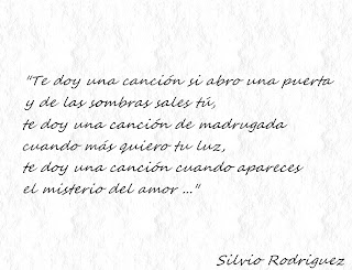 Frases Célebres: Te Doy Una Canción - Silvio Rodríguez