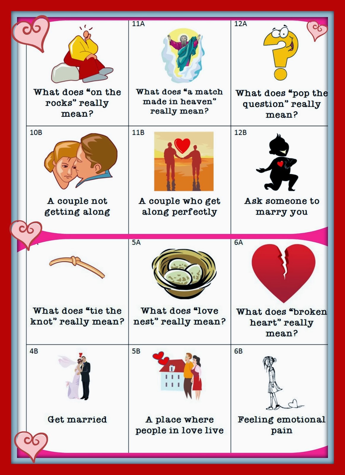 The Best of Teacher Entrepreneurs: Valentine Figurative Language Activity