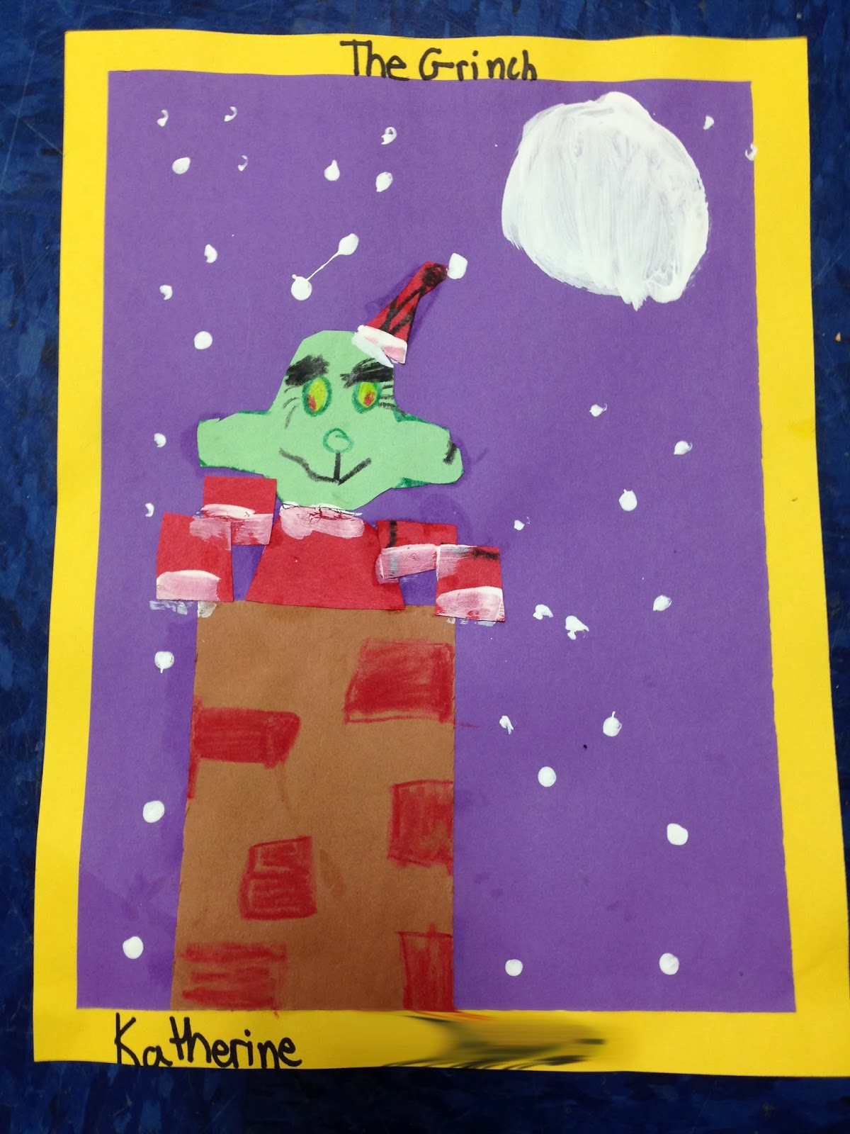 Mr.Kreutinger's Art Room!!!: 2nd Grade: The Grinch Who Stole Christmas!