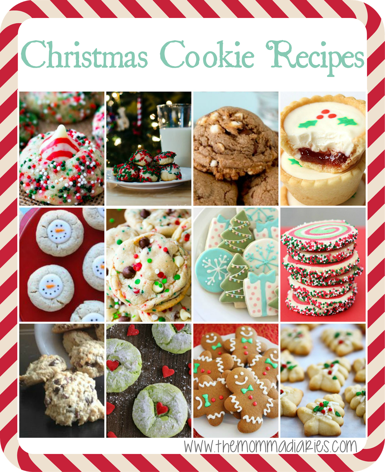 Christmas Cookie Recipes - The Momma Diaries